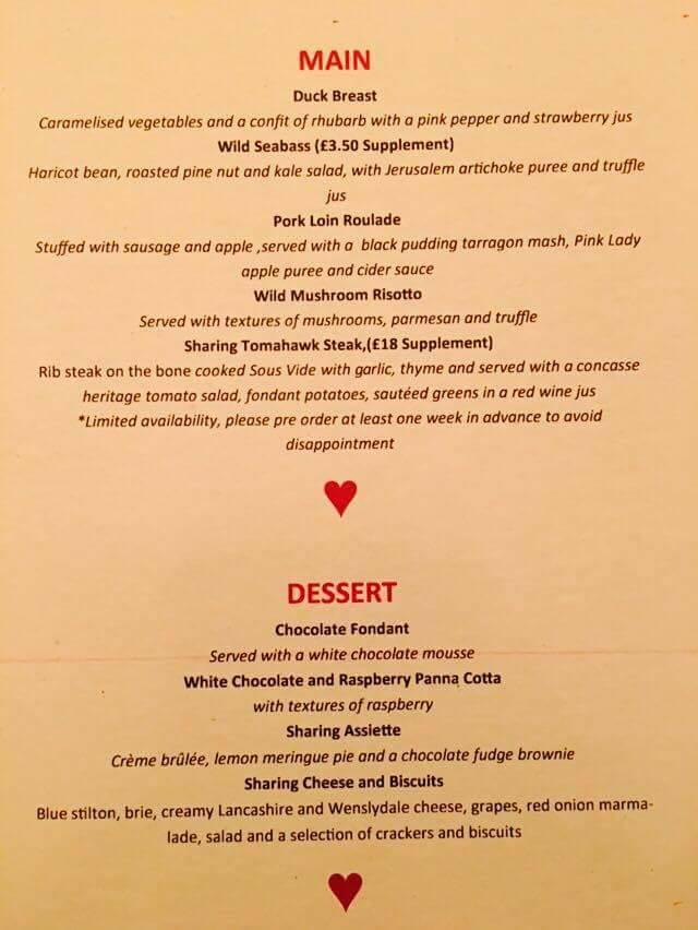 Menu at The Legh Arms pub & bar, Tarleton