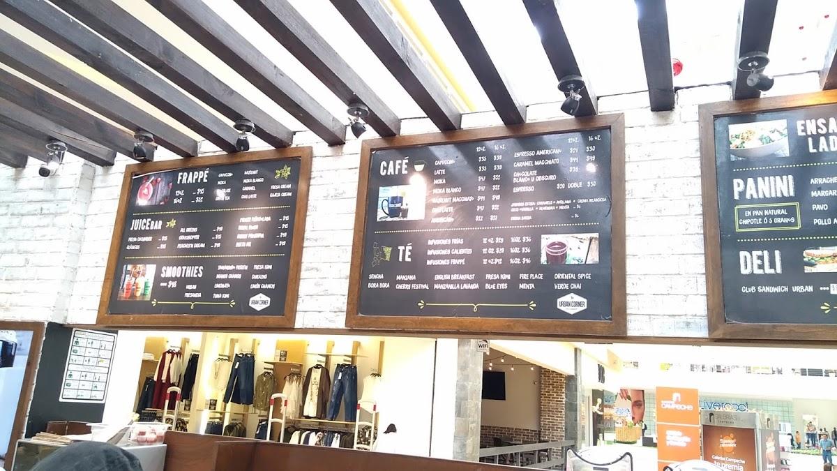 Menu at The Urban Corner Campeche pub & bar, Campeche, Pedro Sainz de ...