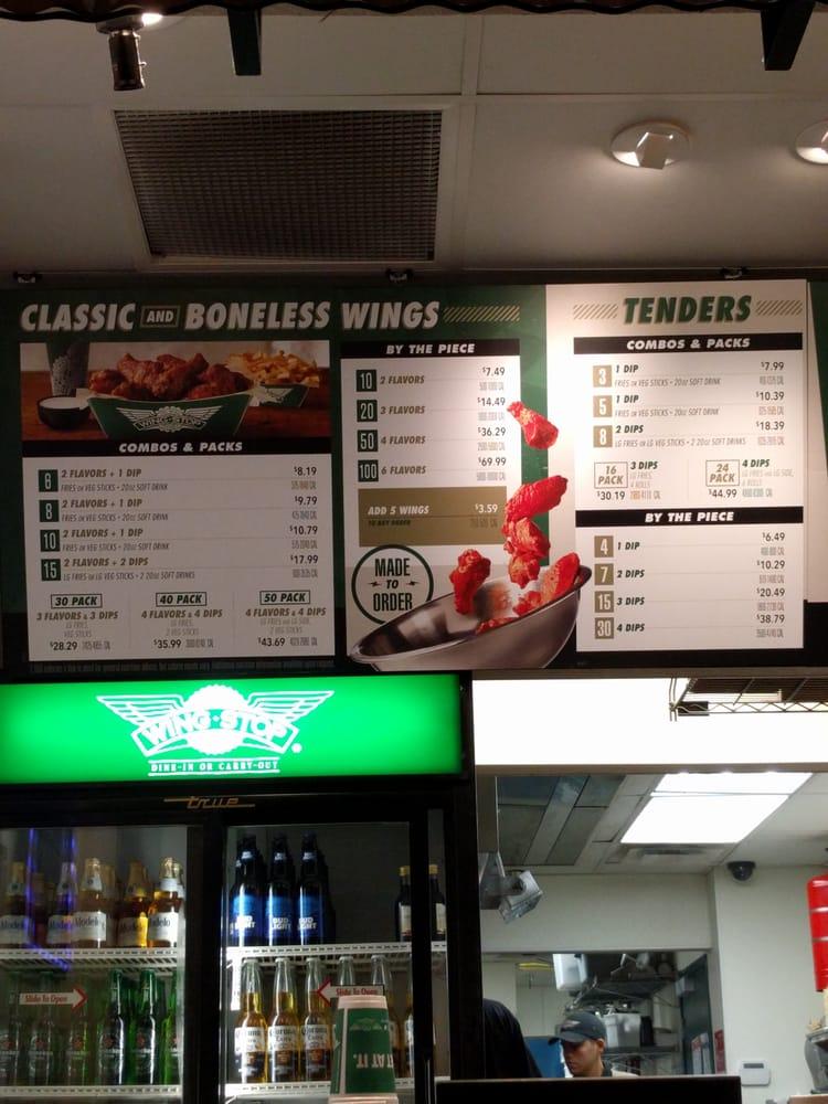 Menu at Wingstop restaurant, Chino Hills, Chino Hills Pkwy Suite 105