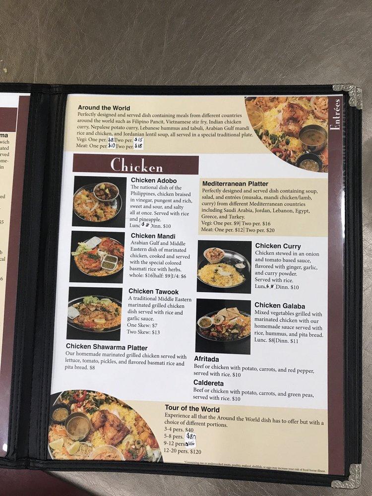 Menu at Circle of Friends Restaurant, Findlay, 125 W Sandusky St