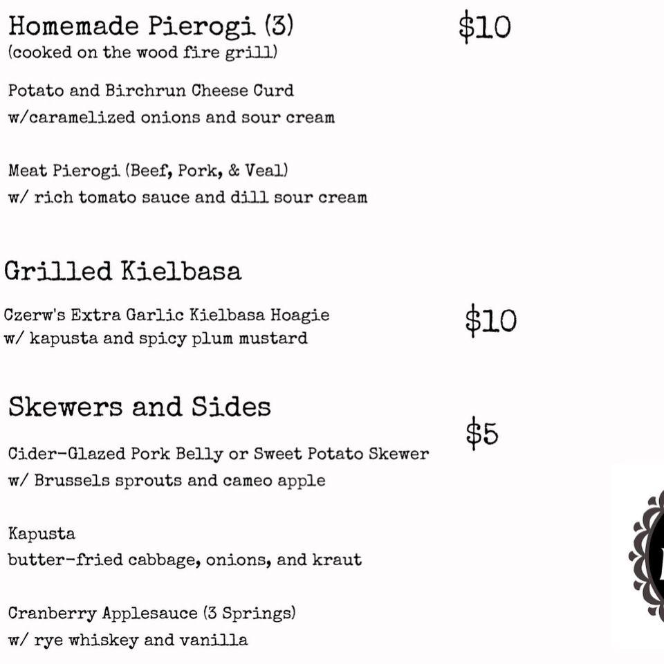 Menu at Mom-Mom's Kitchen restaurant, Philadelphia, Orthodox St