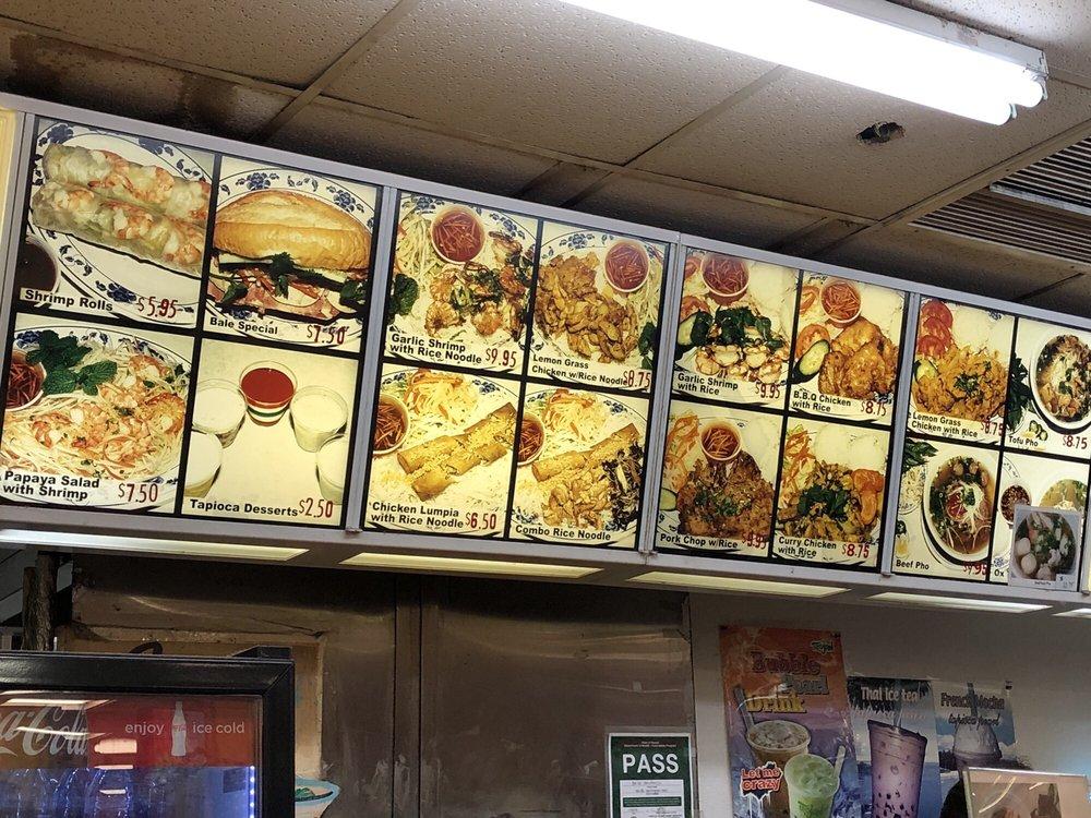 Menu at Ba-Le Sandwich Shop restaurant, Waipahu