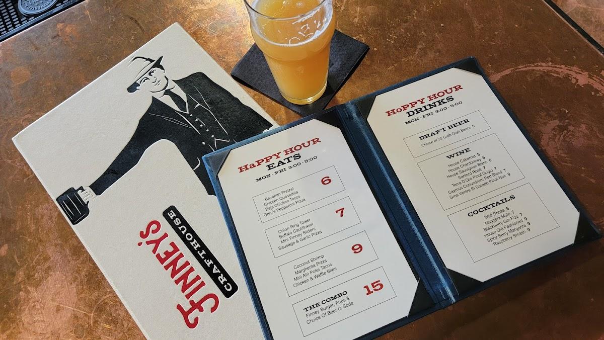 Menu at Finney's Crafthouse - Burbank pub & bar, Burbank