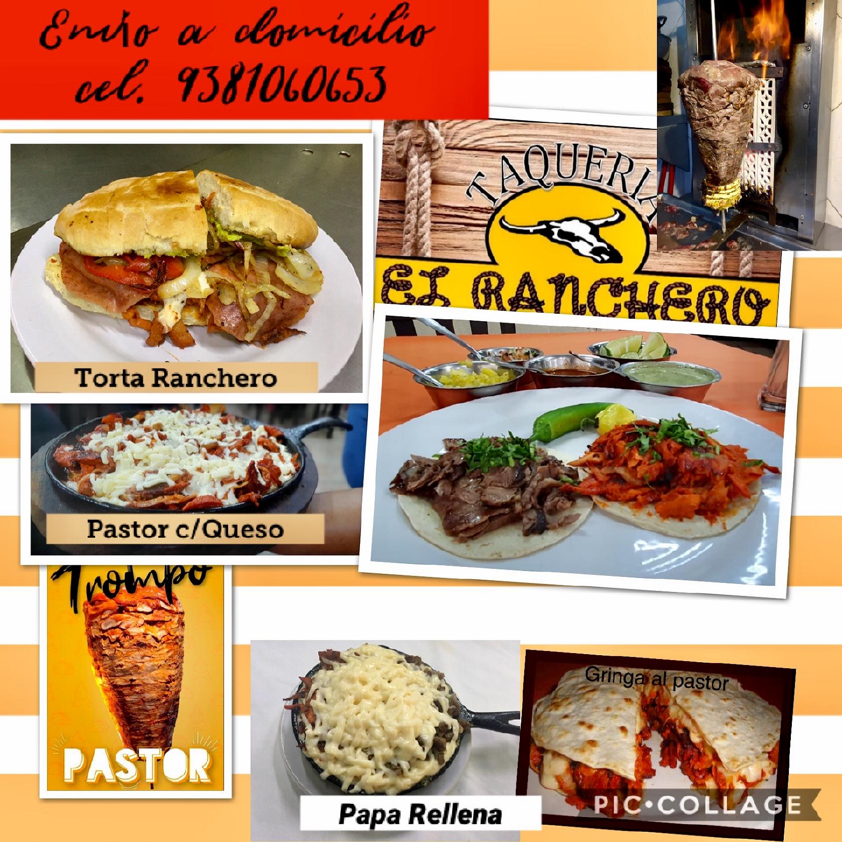 Carta del restaurante POLLO RANCHERO, Ciudad del Carmen, Av. Aviacion 1214