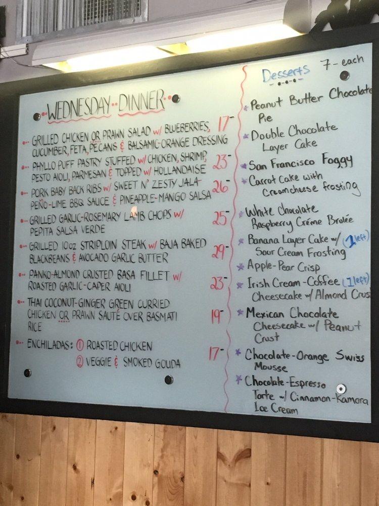 Menu at Don Diego's Restaurant, Terrace
