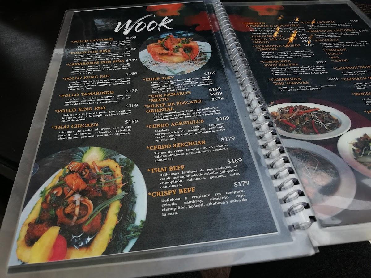 Carta del restaurante La Cabaña Oriental Centro, San Luis Potosi ...