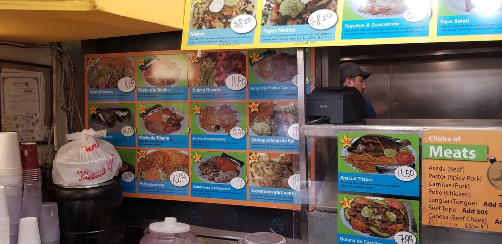 Menu at El Kiosko restaurant, Renton, 526 S 2nd St