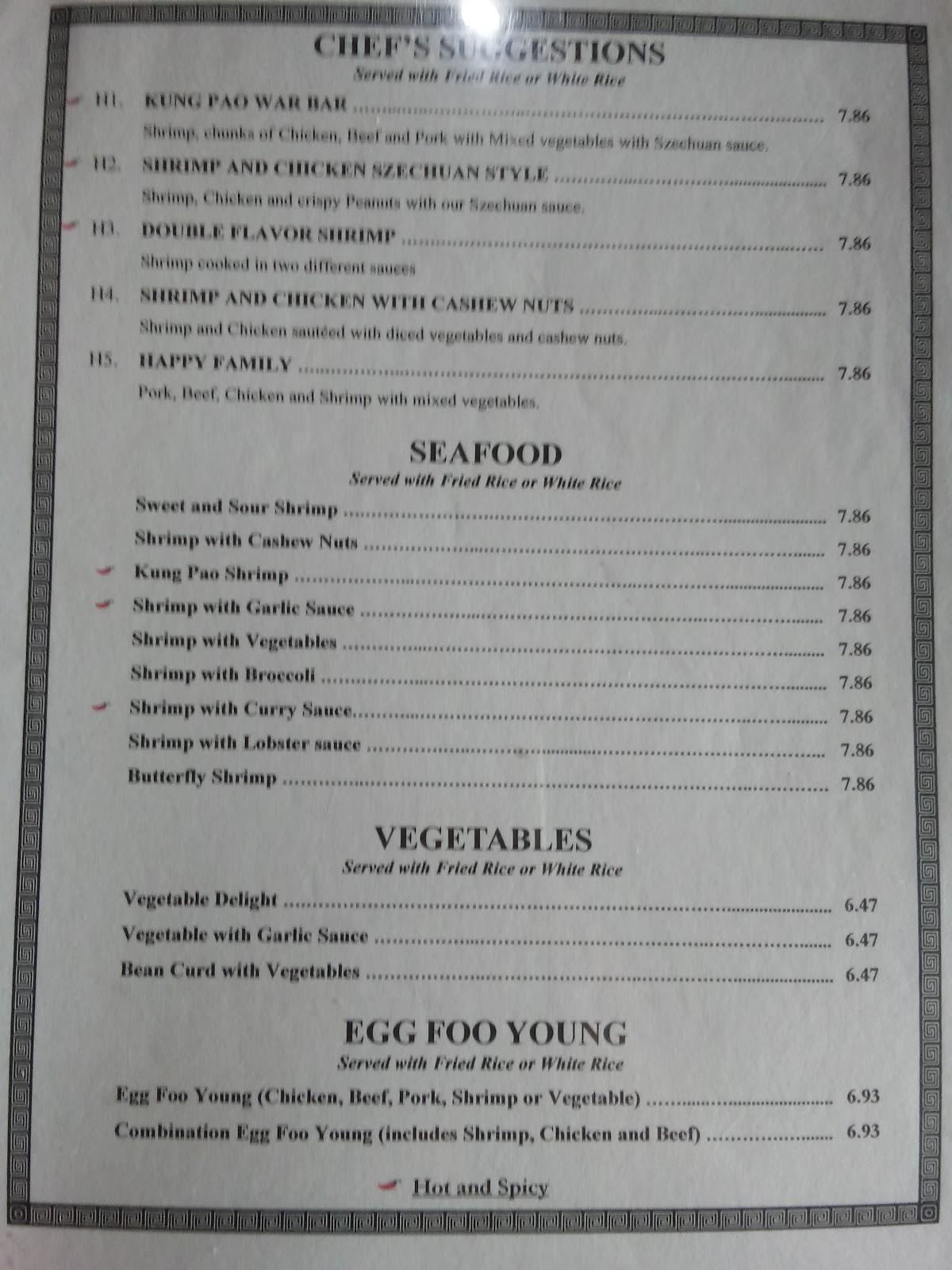 Menu at China Star Chinese Restaurant, San Antonio, Babcock Rd