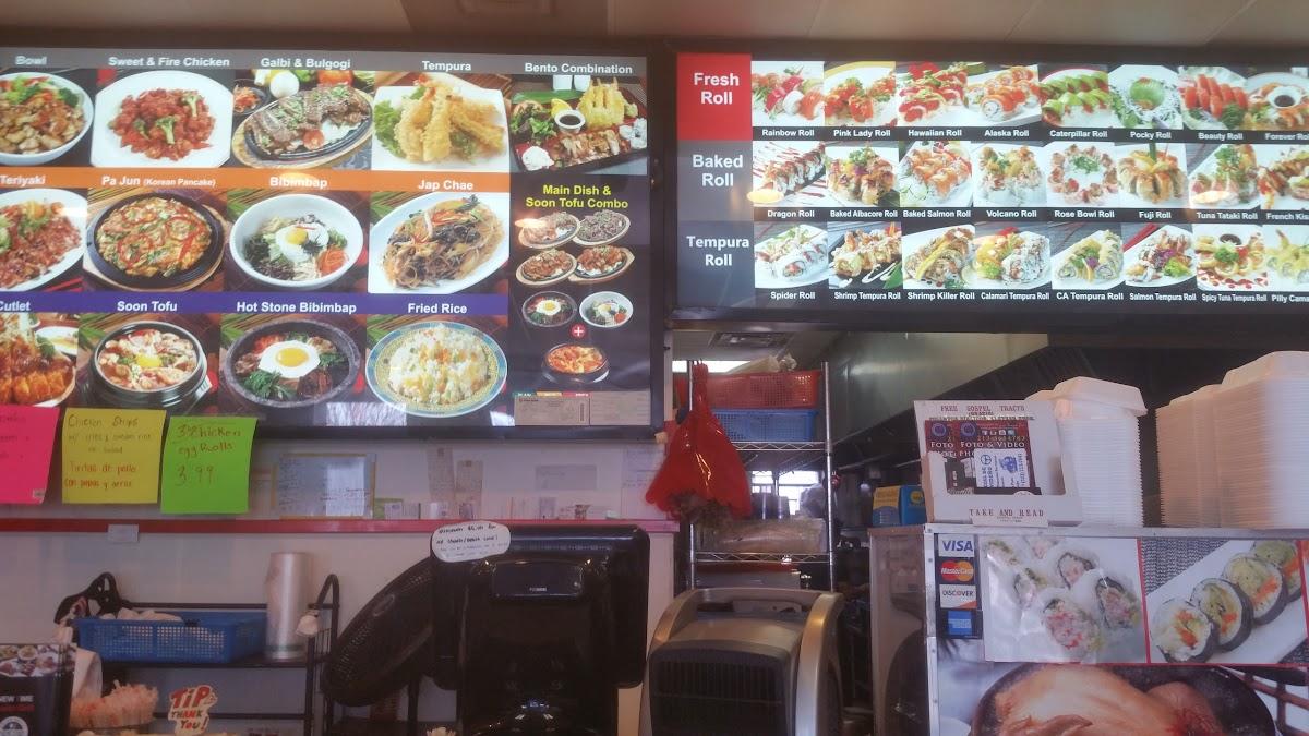 Menu at NT Noodles restaurant, Huntington Park