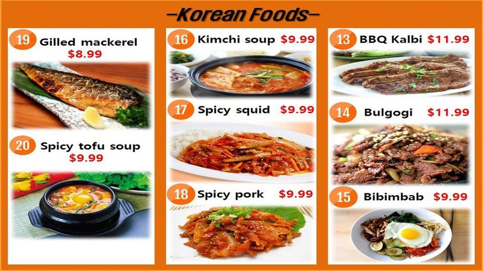 Carta del restaurante Teriyaki Wok Two, Fort Collins, 829 S Shields St
