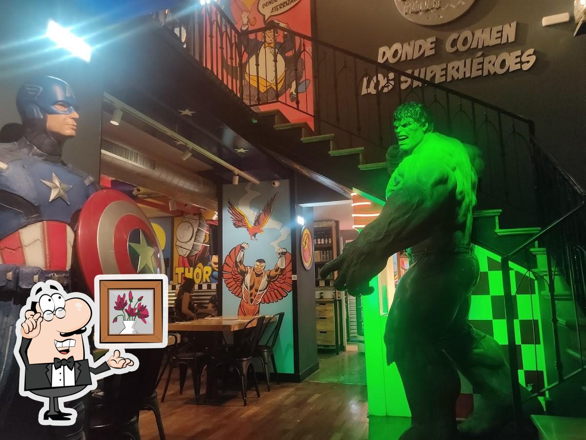 COMIC PLANET. American Food & Drink, Madrid - Menú del restaurante ...