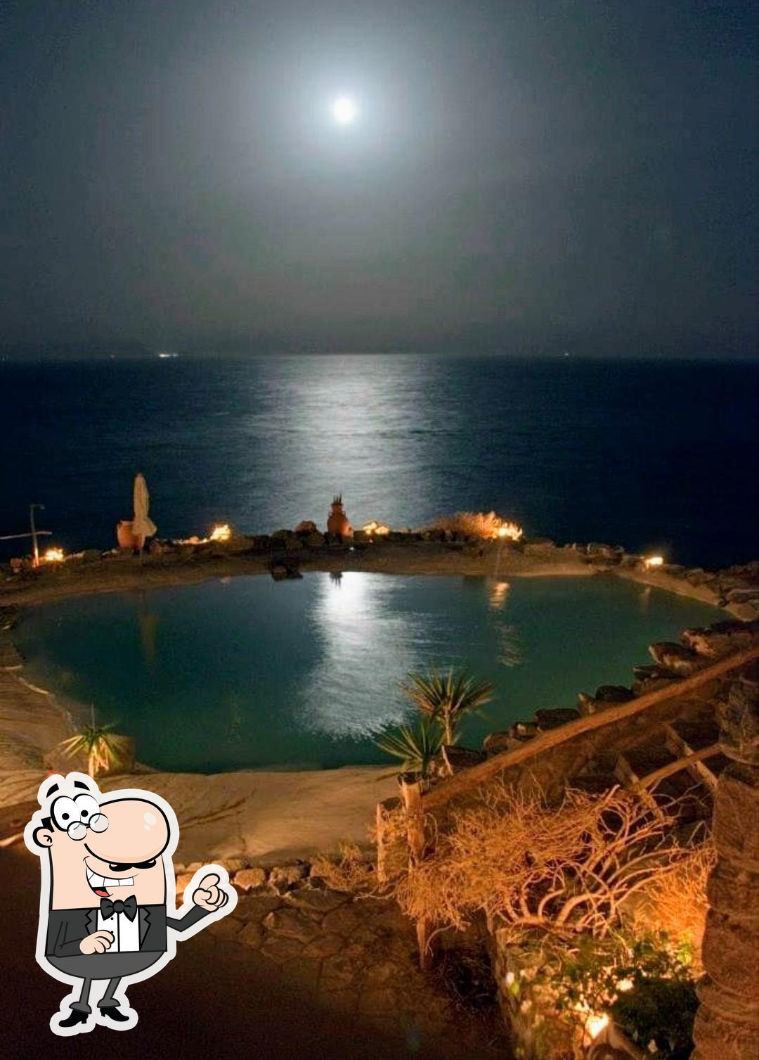 Castle Zaman slow-food restaurant, Egypt, 25 km Taba-Nuweiba Rd ...