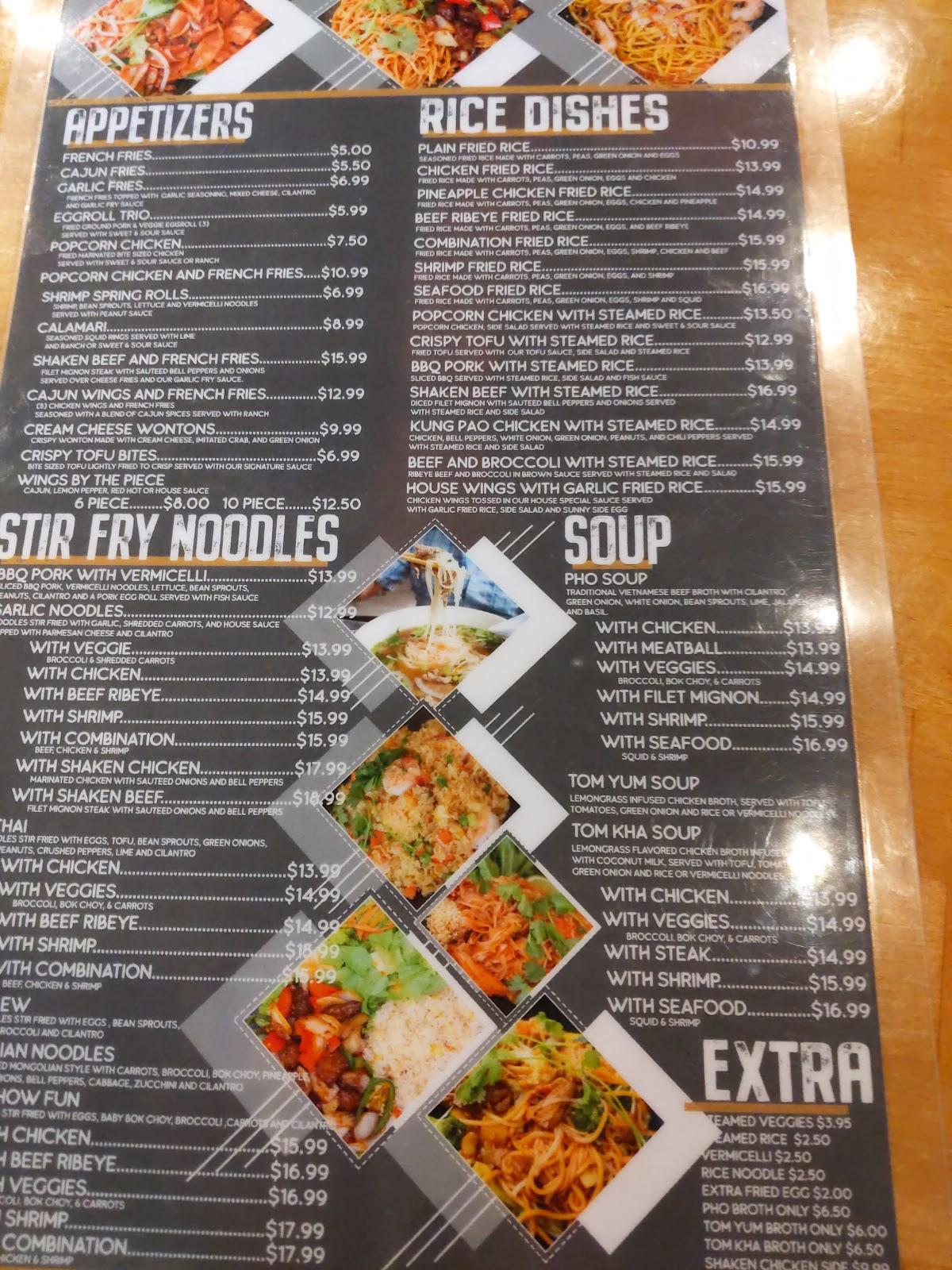 Menu at Teaholic Teahouse & Restaurant, Highland Village
