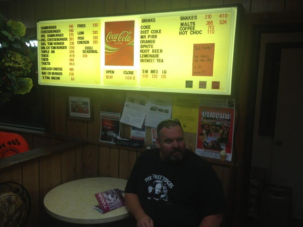 Menu at Krekel's Custard Mt. Zion restaurant, Mount Zion, IL-121