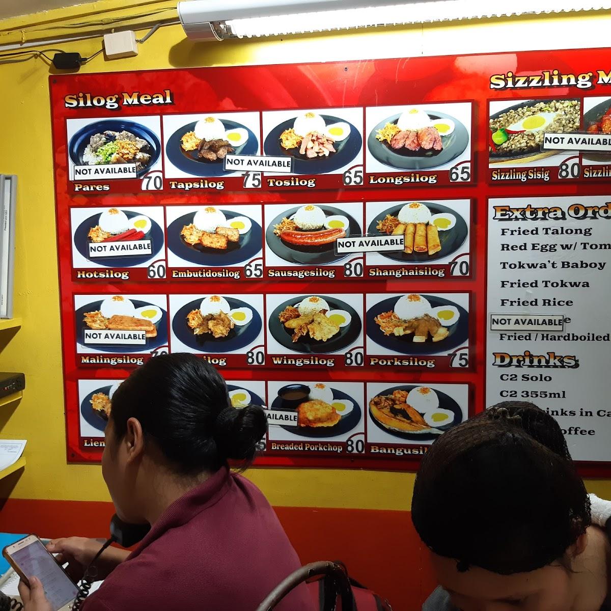 Menu at Jarret's restaurant, Pasig, Strata 100, Ruby Road Ortigas Center