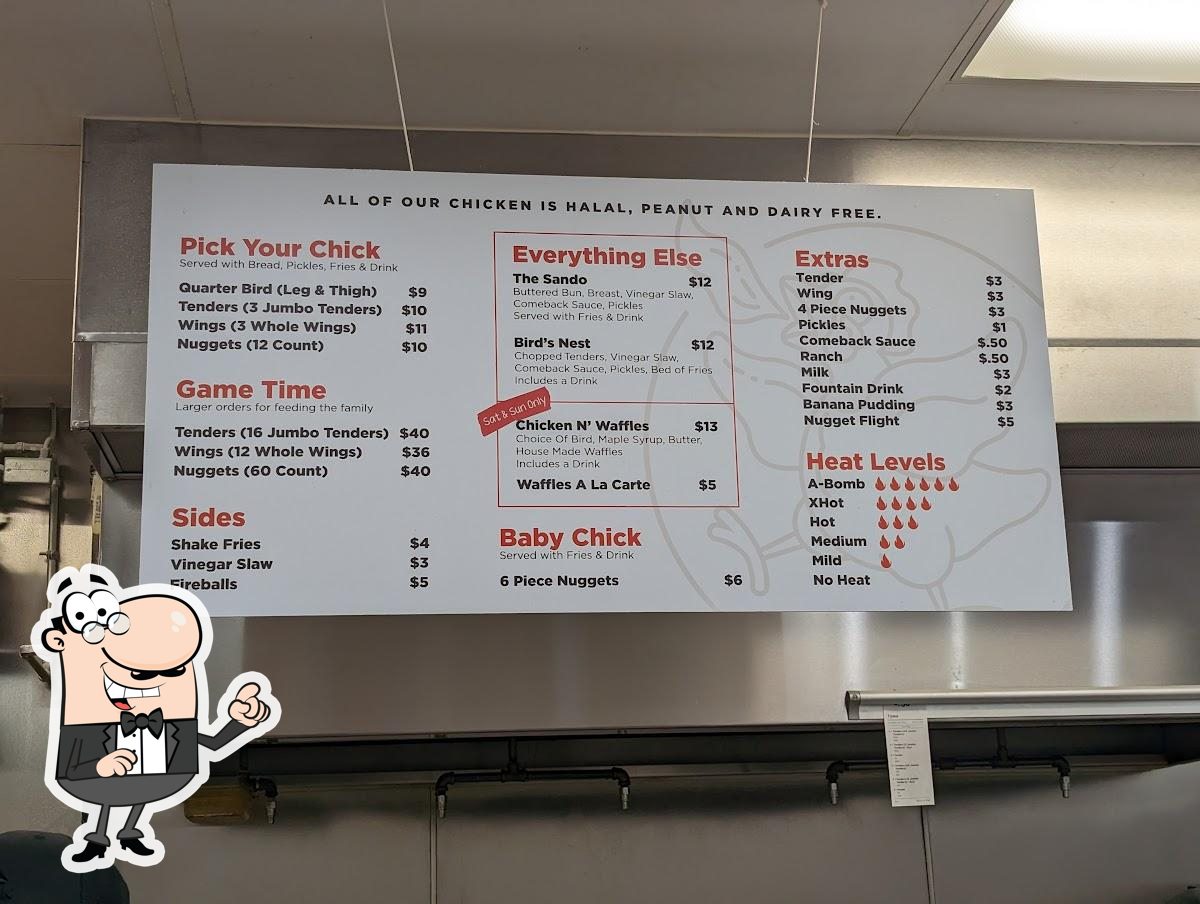 Ricky's Hot Chicken, Richardson - Restaurant menu, prices and reviews