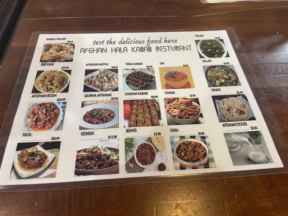Menu at Suwanee Kabab House BBQ, Suwanee