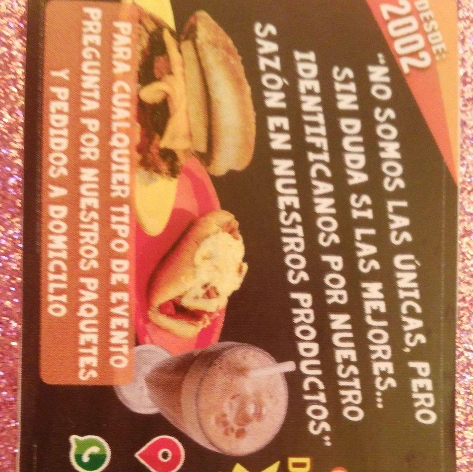 Menu at VICKY BURGUER restaurant, Xalapa