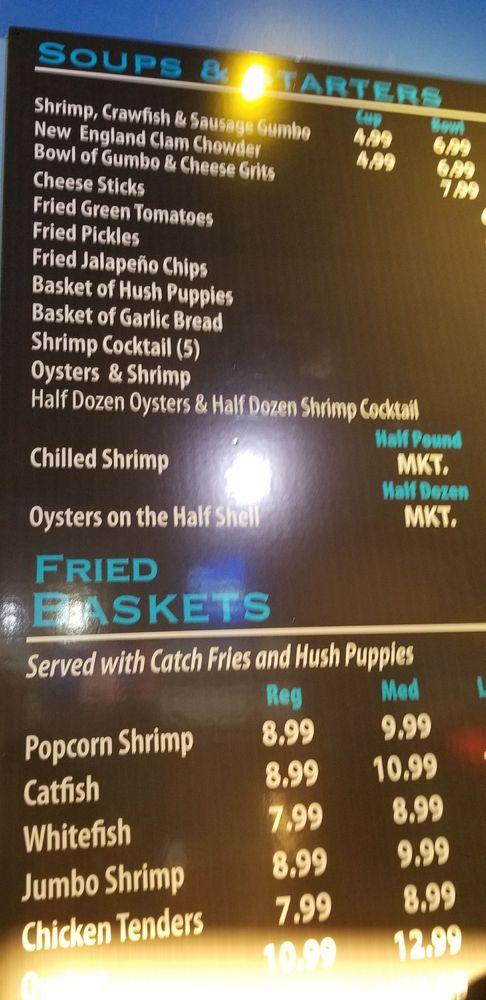 Menu at The Catch - Burleson restaurant, Burleson