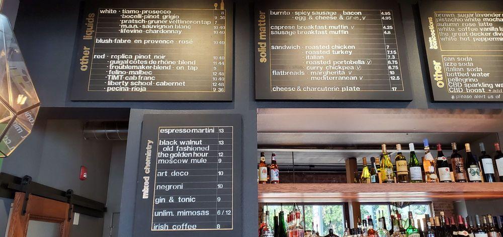 Menu at The Molecule Effect pub & bar, Denver, 300 S Logan St Unit 101