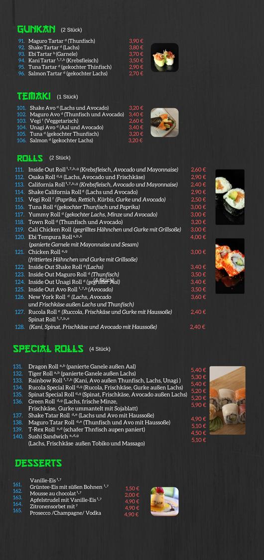 Luxus Sushi Yummy In Gelnhausen Bild