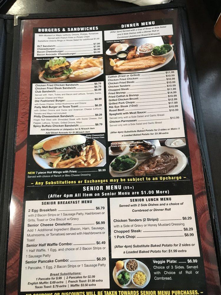 Menu at Good Day Cafe, Grand Prairie, S Carrier Pkwy #100