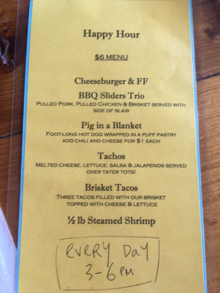 Menu at Northside Pit & Pub, Ocean City