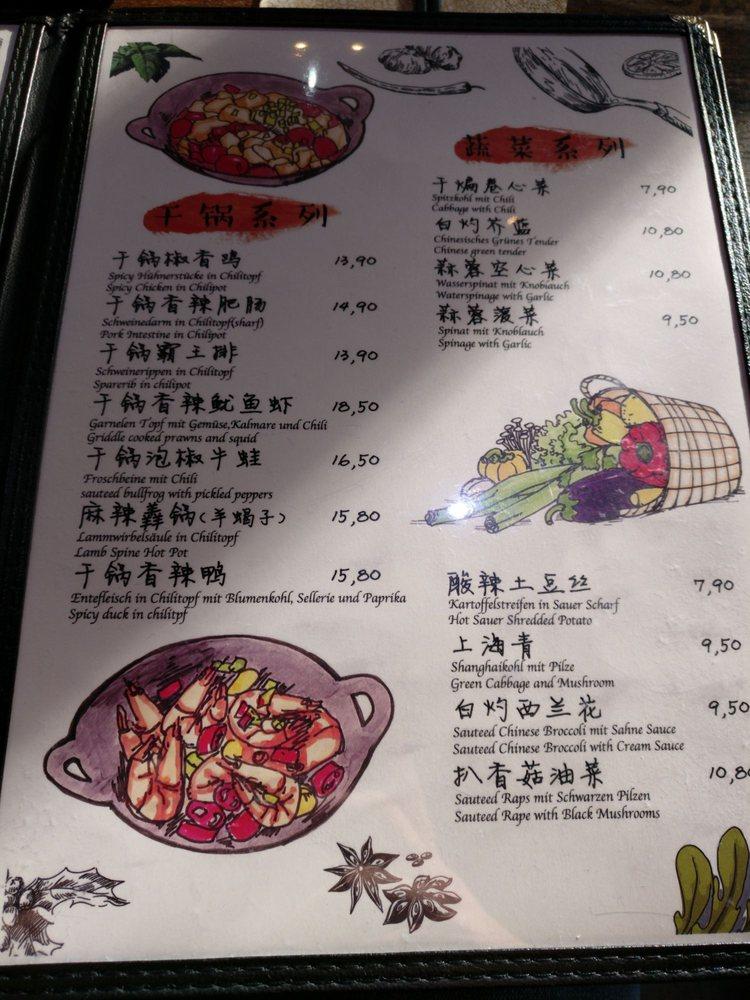 Menu at China Restaurant Three Kingdoms, Düsseldorf