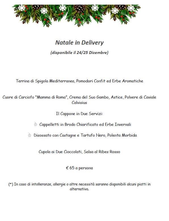 Menu at Due Colombe restaurant, Borgonato
