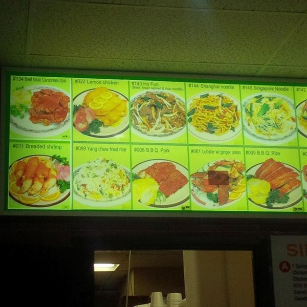 Menu at Golden Wok Chinese Restaurant, Toronto, 94 Halsey Ave