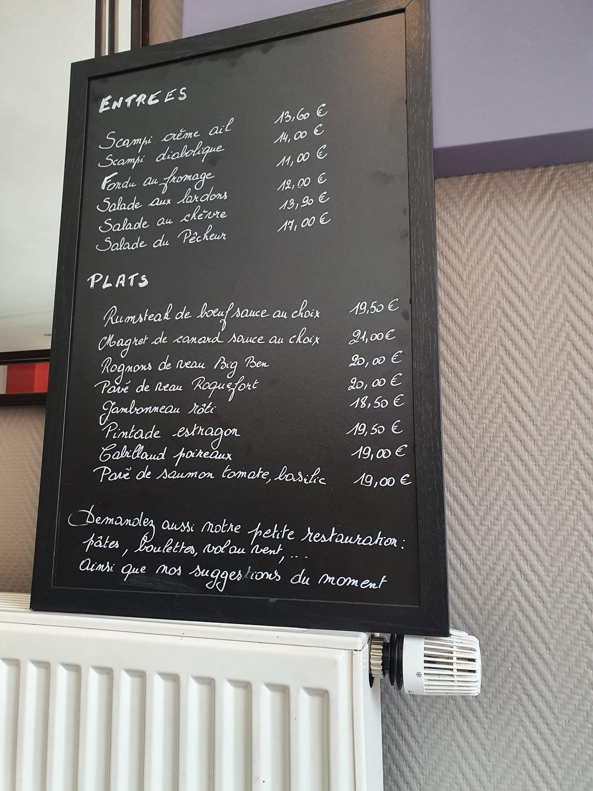 Menu au Big Ben, Habay