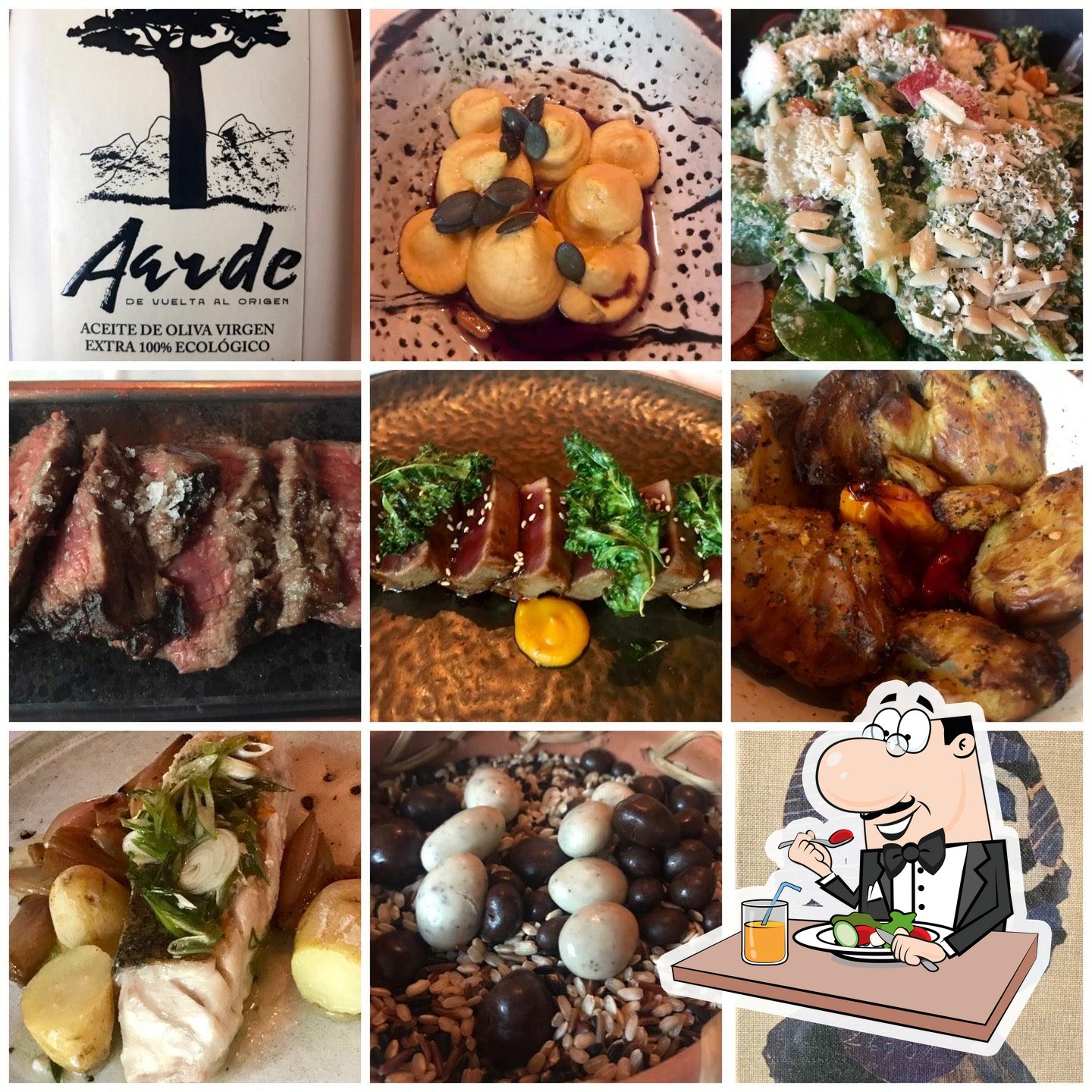 Aarde, Madrid - carta y opiniones del restaurante internacional