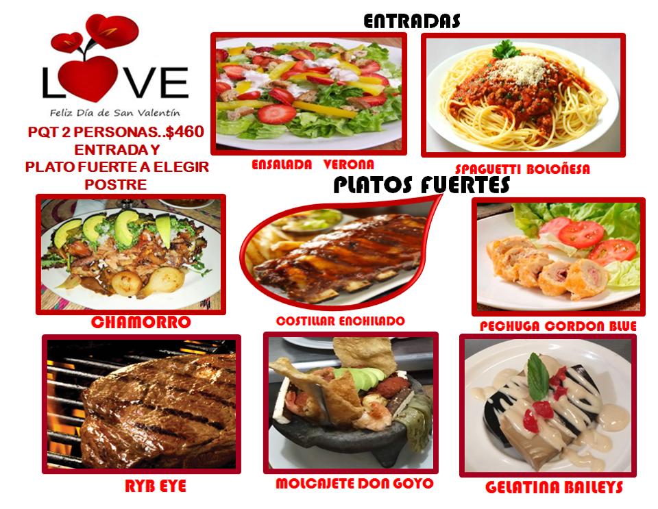 Carta del restaurante A Pico y Espolón, Ciudad del México, Encomenderos 4