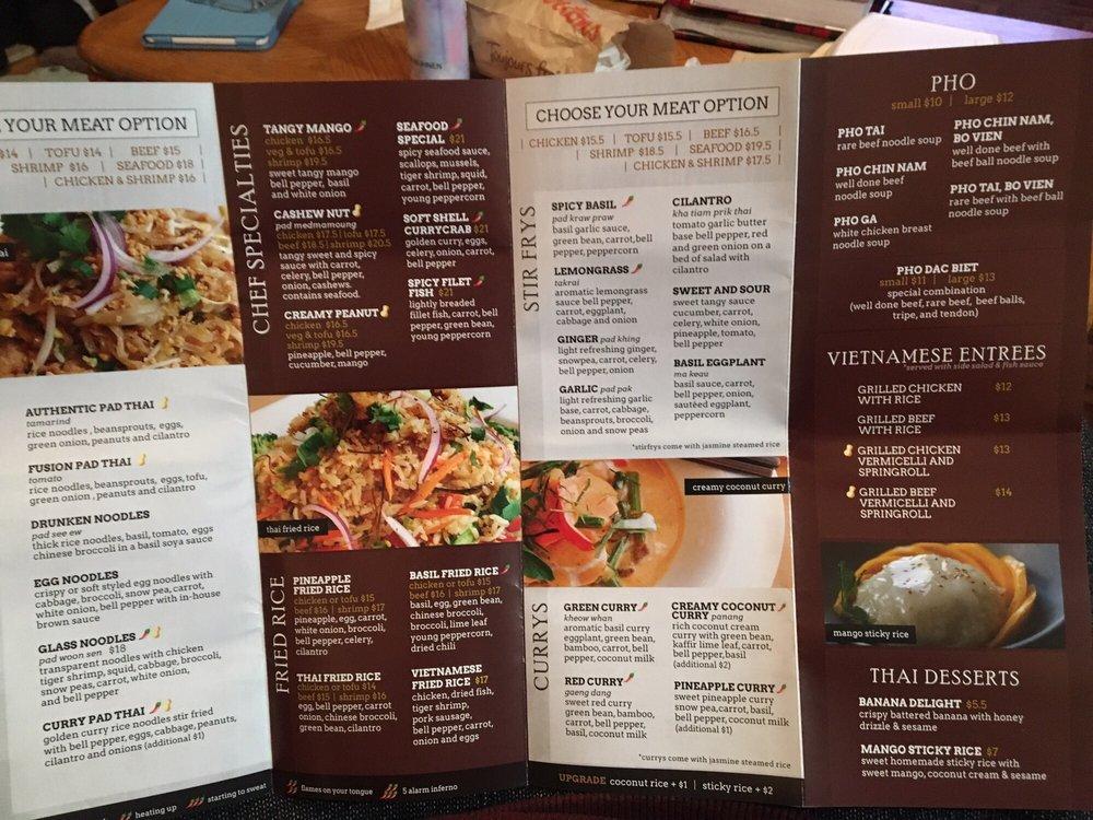 Menu at Bamboo Legend restaurant, Mississauga, Dundas St W