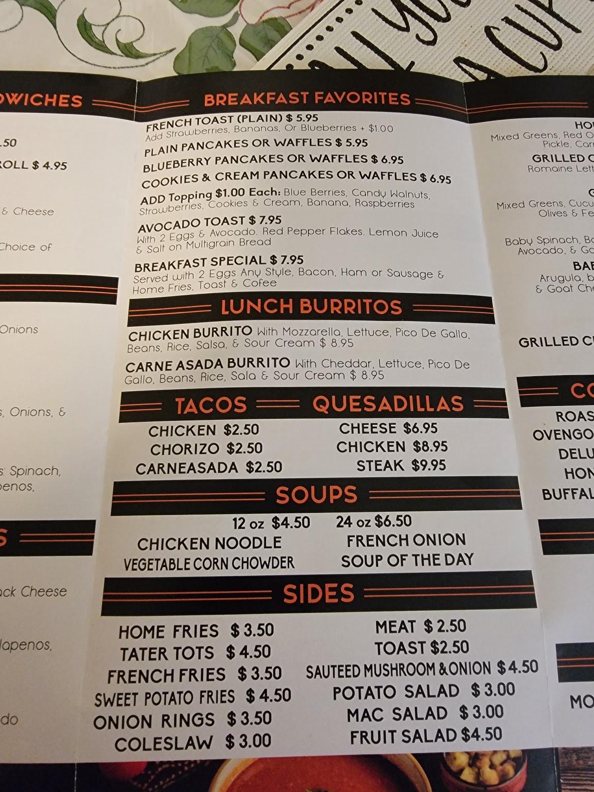 Menu at Laurel Road Cafe & Deli, East Northport