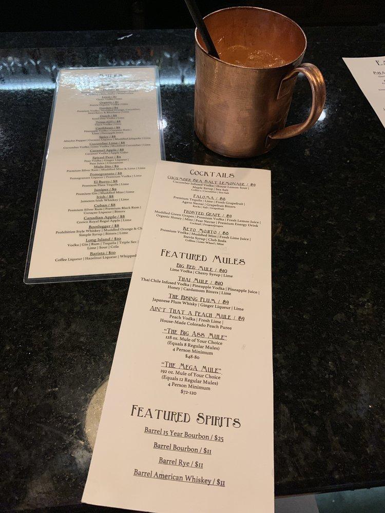 Menu at The Copper Kettle Mule Bar and Eatery, Lincoln, 230 N 12th St ...