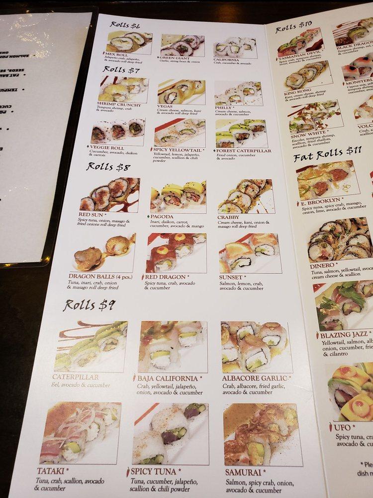 Menu at Fat Fish - Bountiful restaurant, Bountiful