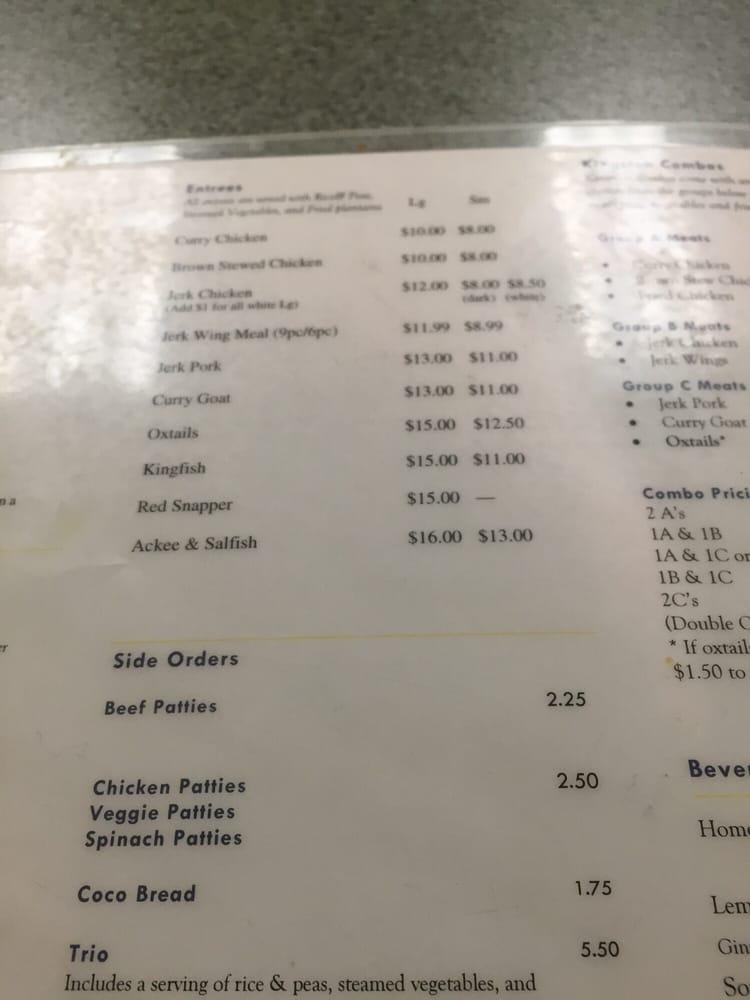 Menu at Kingston Arbor restaurant, Hyattsville, East-West Hwy