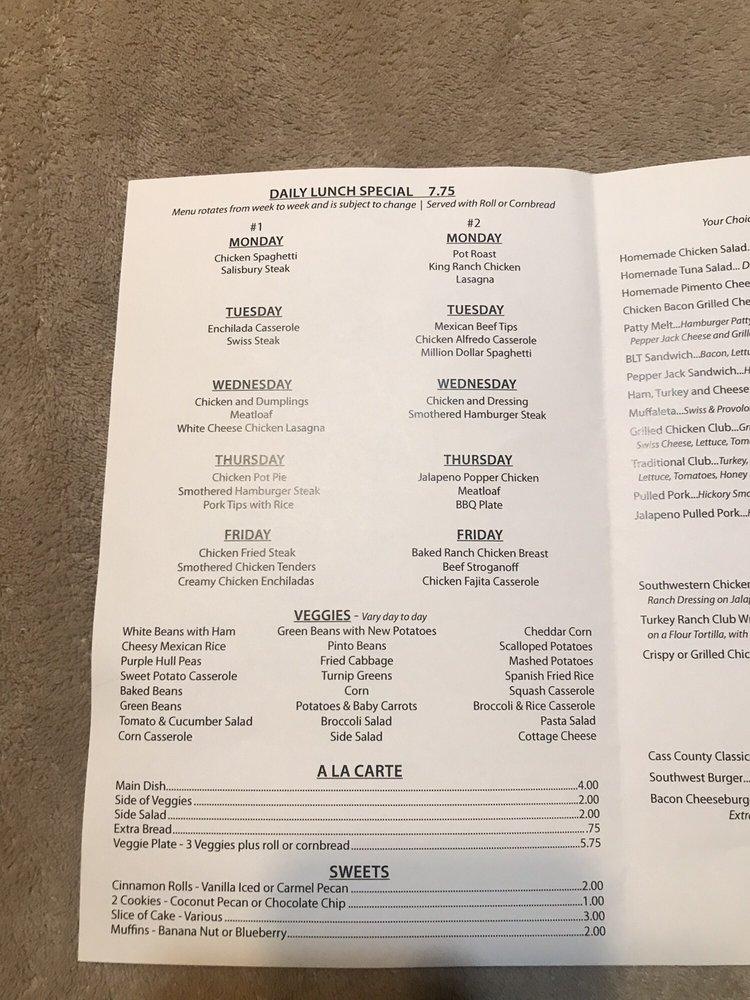 Menu at Break of Day Breakfast Shop restaurant, Queen City