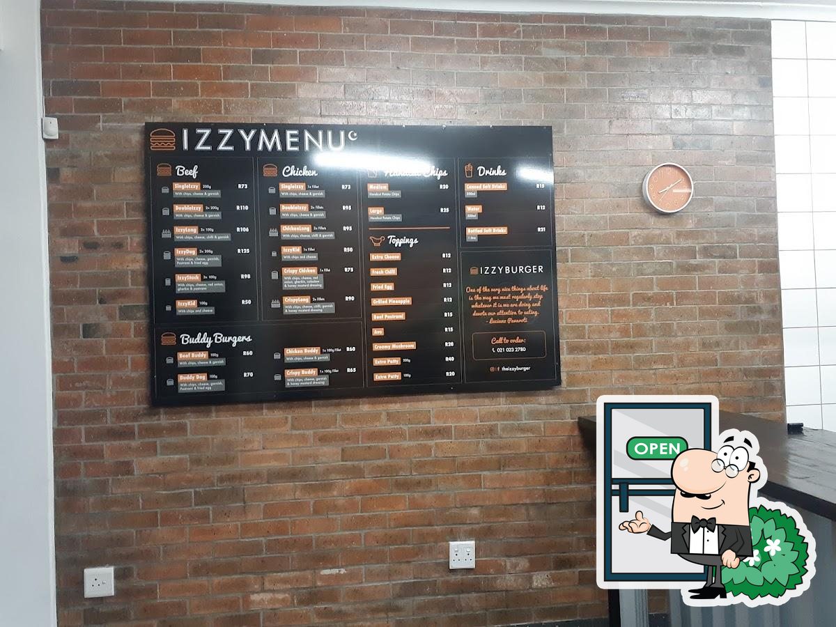 Izzyburger Woodstock, Cape Town - Restaurant menu, prices and reviews