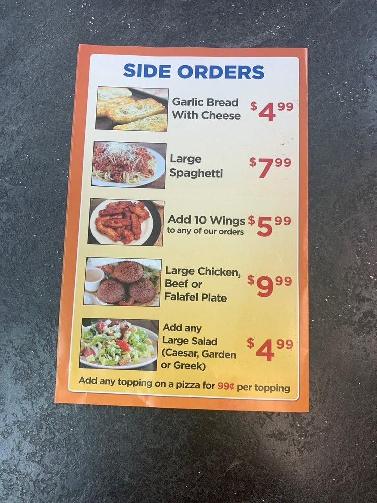 Menu at Free Topping Pizza pizzeria, Peterborough, 189 Simcoe St