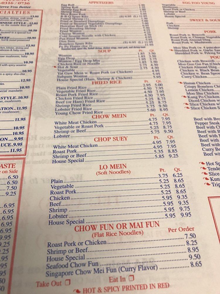 Menu at Lodi Chinatown Gourmet Kitchen restaurant, Lodi