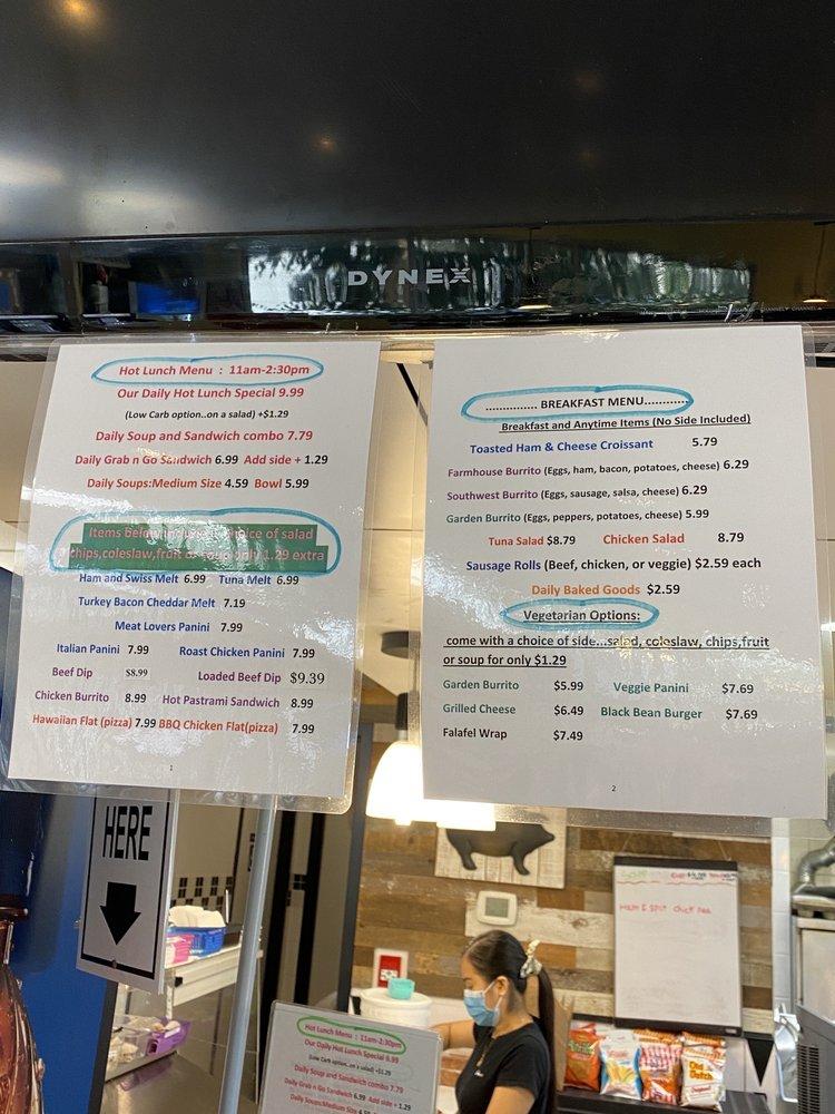 Menu at Old Farmhouse Kitchen restaurant, Burnaby