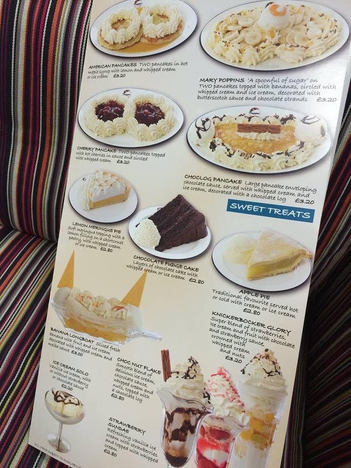 Menu at Poppins restaurant, Yeovil