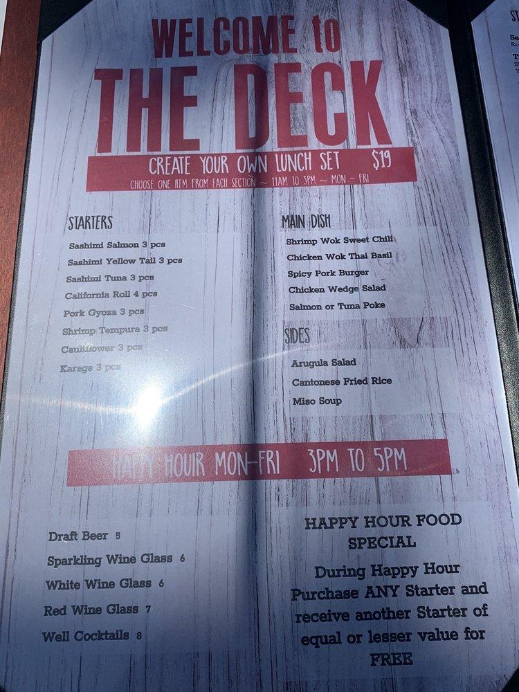 Menu at Ace & Vine pub & bar, Napa