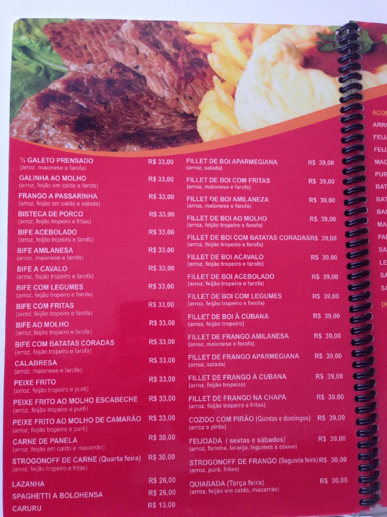 Menu em Galeto Prensado restaurante, Aracaju, R. Dr. Célso Oliva