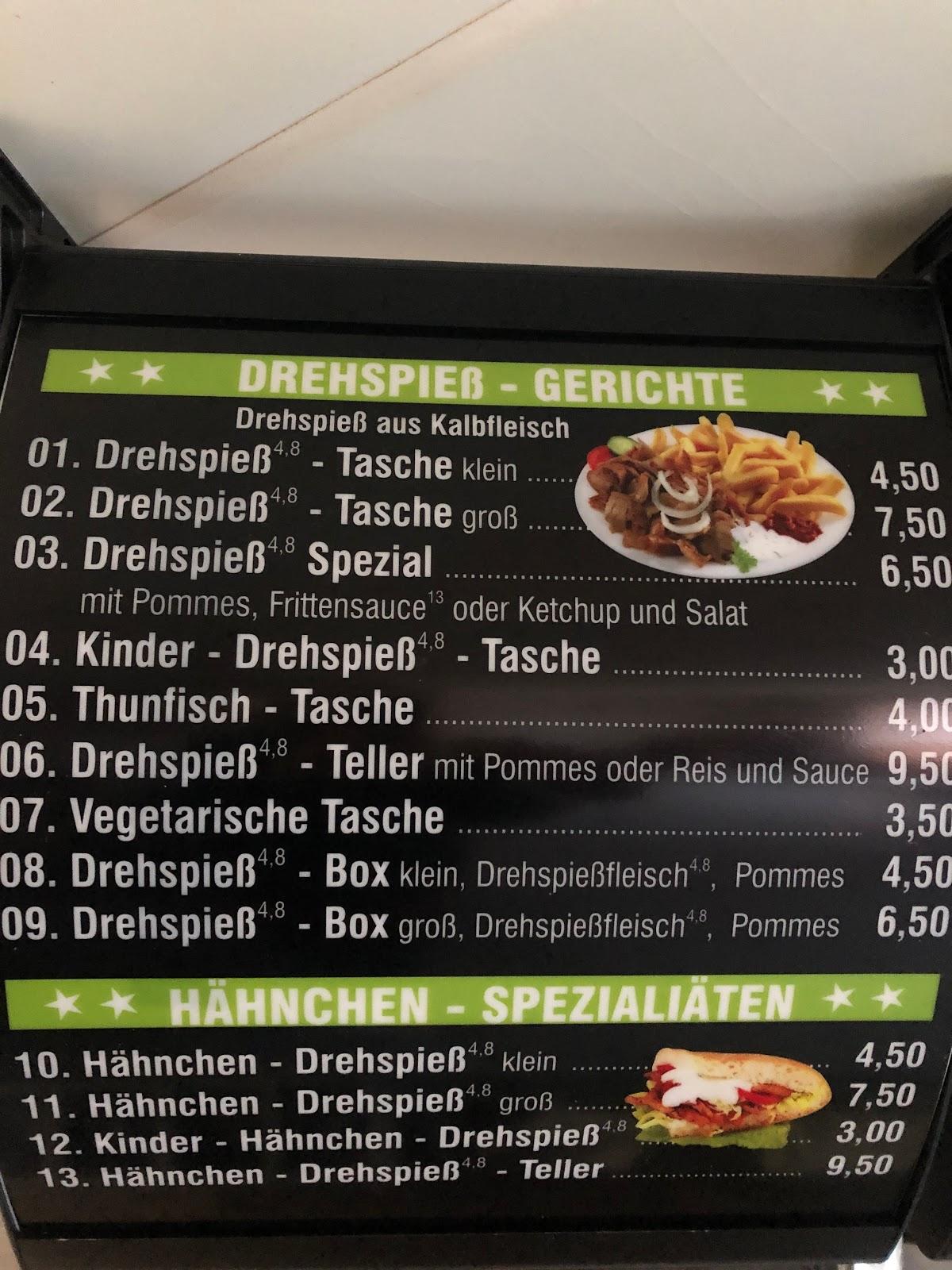 Menu at Baran, Kleve