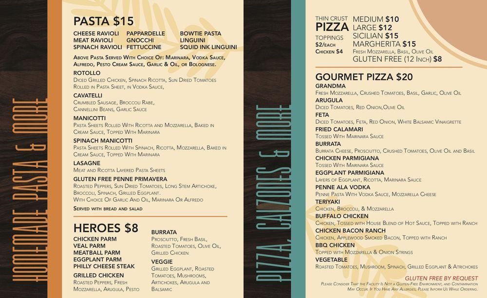 Menu at PIZZARAMA pizzeria, Monroe