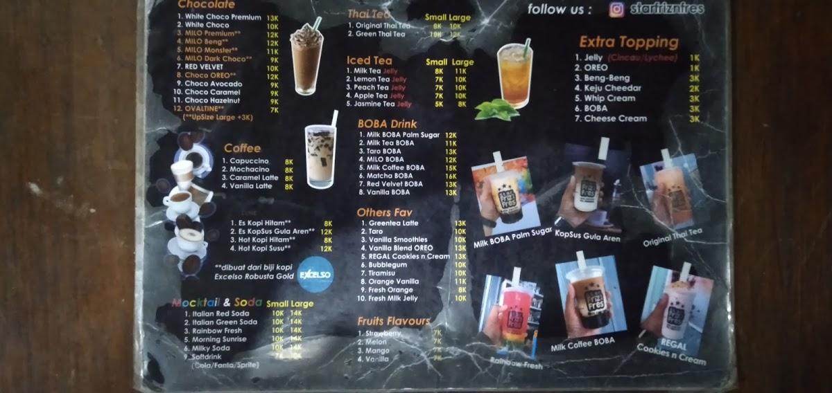 Menu at Geprek Katsu Express, Nakula restaurant, Semarang