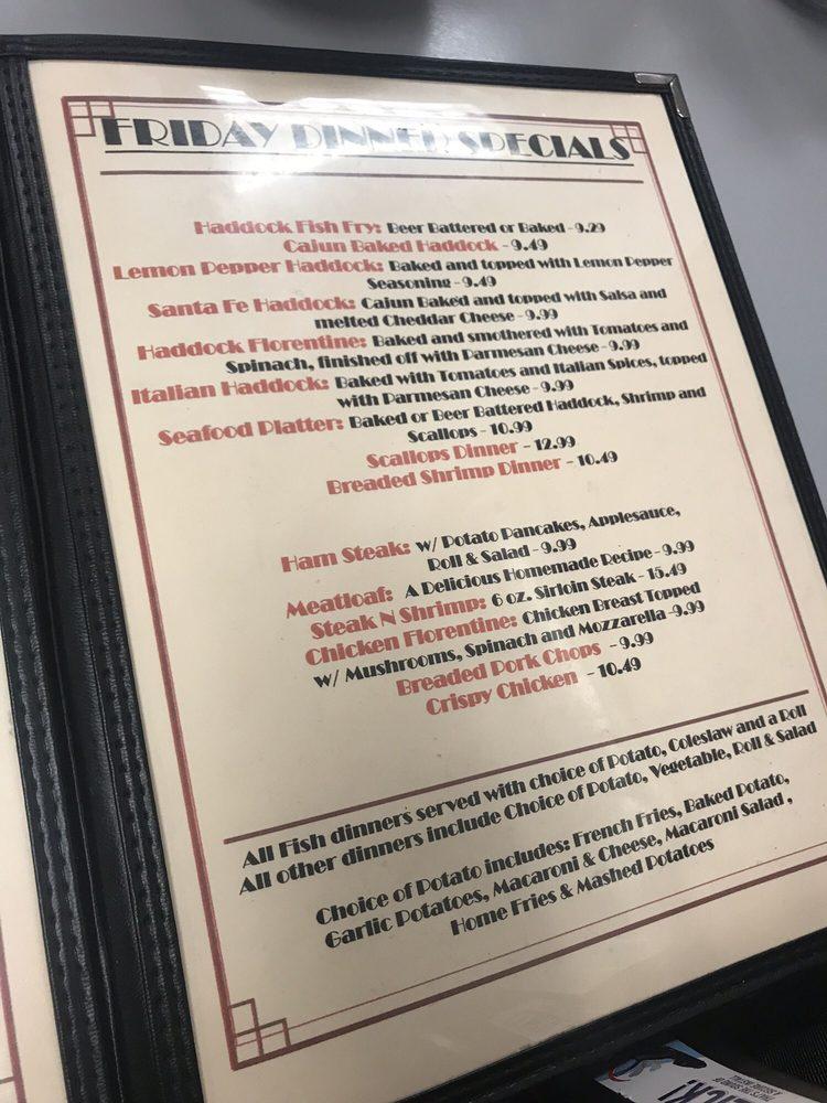 Menu at Lou's Restaurant, North Tonawanda